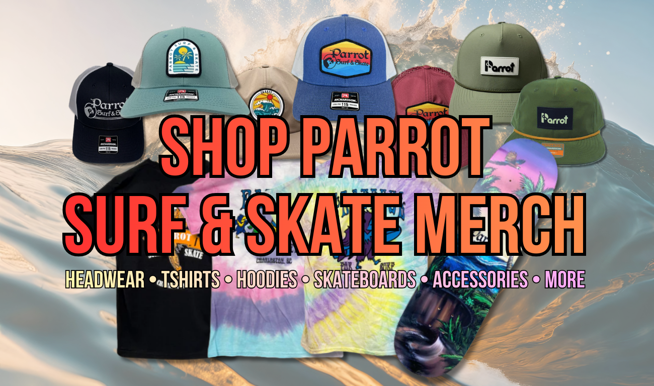 Parrot Surf & Skate | Surfboards, Wetsuits, Skateboards & Apparel
